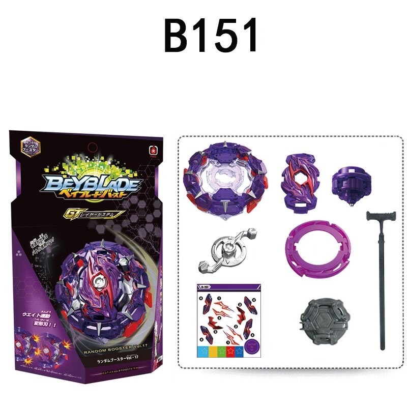 Takara Beyblade Burst B-151 Tomy พร้อม Random Booster Launcher Vol. 17 ...