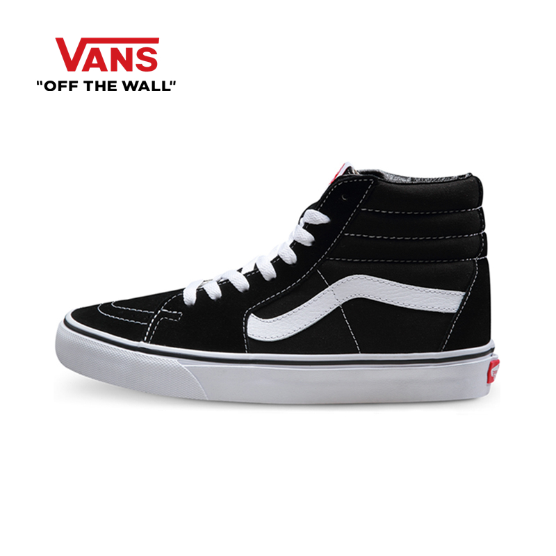 〖เคาน์เตอร์อย่างเป็นทางการ〗VANS OLD SKOOL Sk8 HI Men's and Women's ...