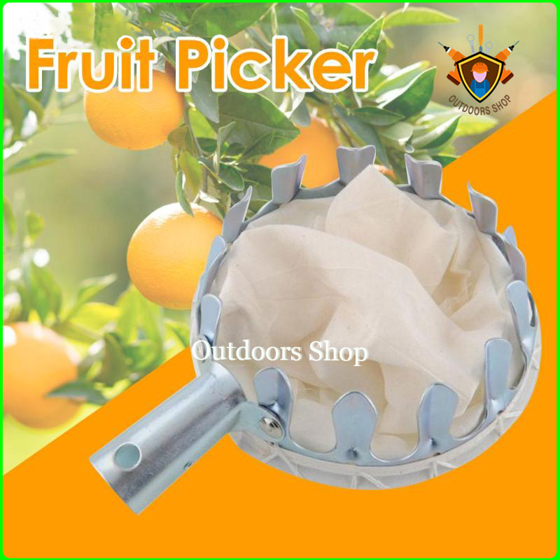 Metal Fruit Picker Orchard Gardening Apple Peach High Tree Picking ...