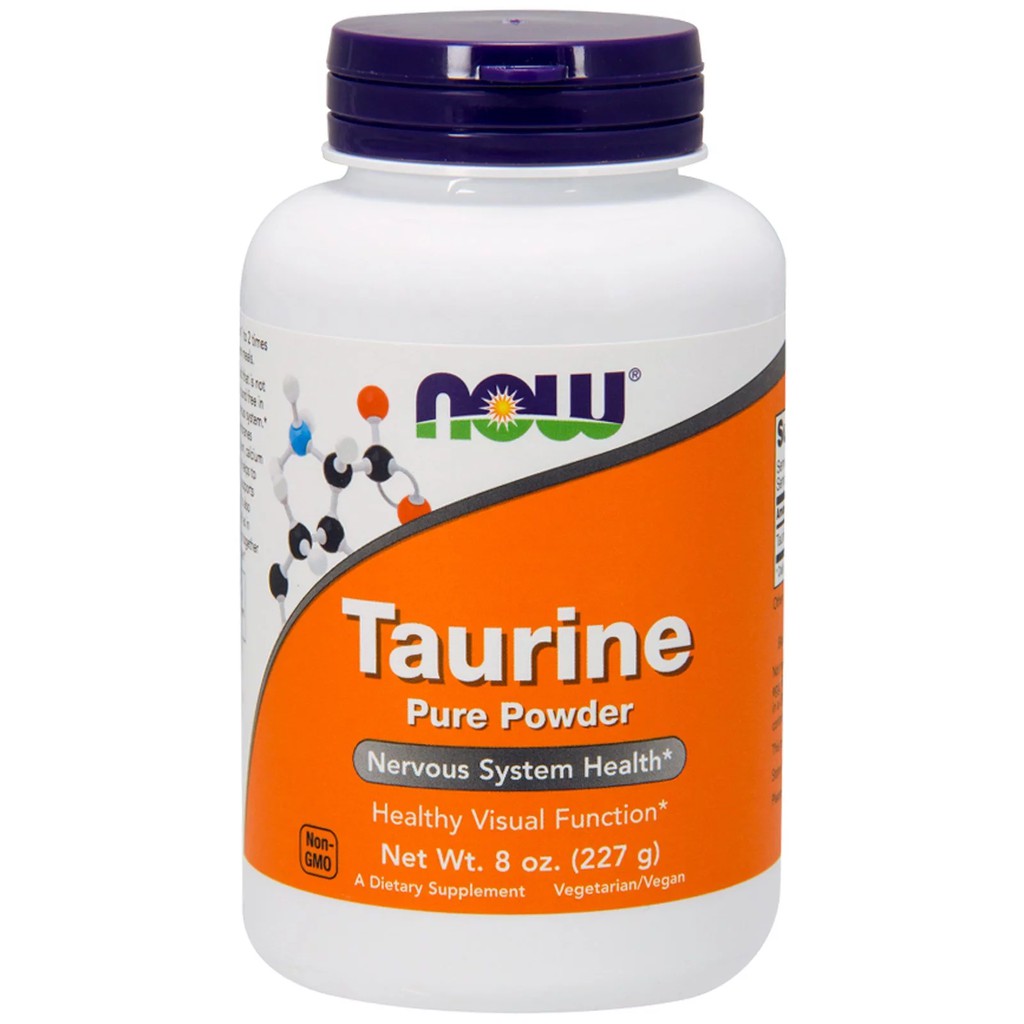 NOW Foods, ผงทอรีนบริสุทธิ์ Taurine Pure Powder กรดอะมิโน ทอรีน วิตามิน ...