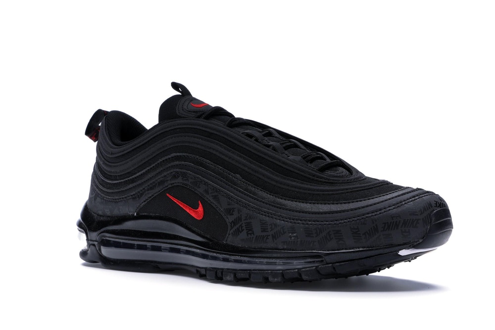ลด 70 Air Max 97 All-Over Print Black Red 36-45 รองเท้าผ้าใบชาย รองเท้า ...