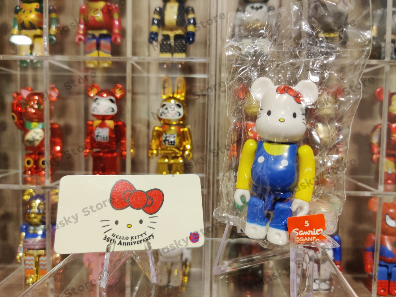 (ของแท้) Bearbrick series 18 Hello Kitty 100% แบร์บริค พร้อมส่ง ...