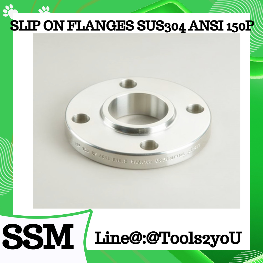 หน้าแปลนเชื่อม SUS304 SLIP ON FLANGES JIS STARNDARD 150P SO.RF หน้าแปลน ...