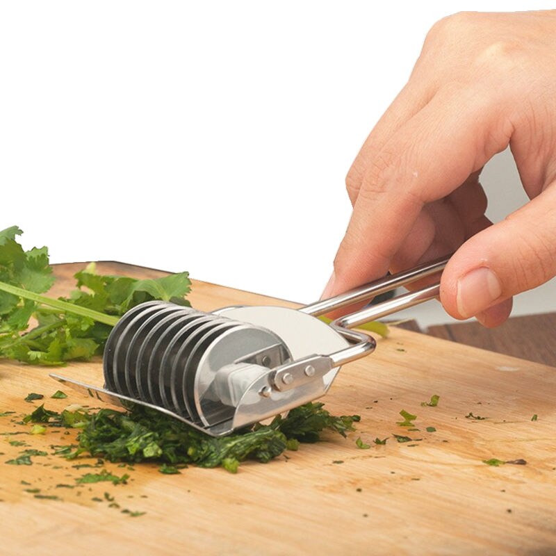Garlic Press Stainless Steel Onion Chopper Slicer Garlic Parsley ...