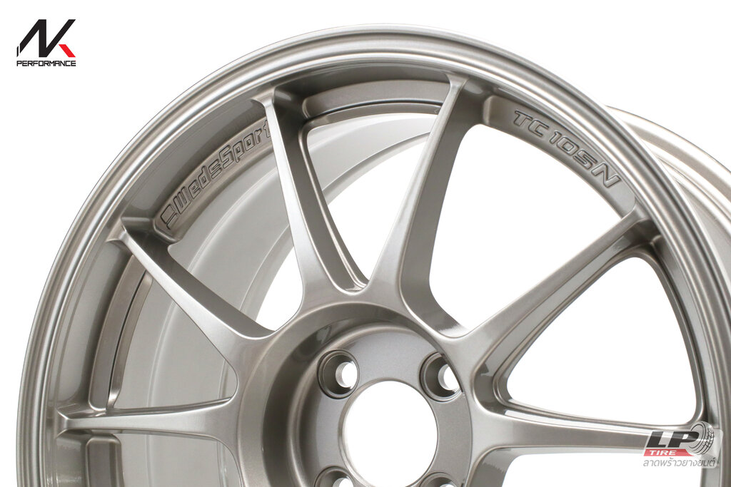 ล้อแม็ก NK Performance รุ่น NK105 ลาย TC105 ขอบ17" 4รู100 สีTS-Titan ...