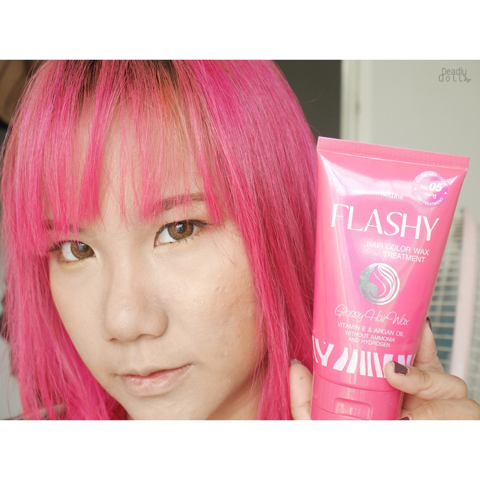 Mistine Flashy Hair Color Wax Treatment 100g แว๊กเปลี่ยนสีผม มิสทีน สี ...