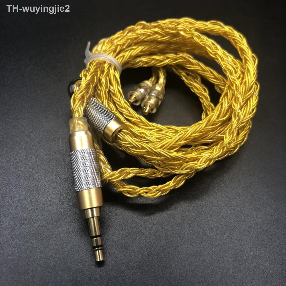 【หูฟัง】 JCALLY Gold JC16 6N OFC 16 Shares 480 Cores 2Pin 0.78mm MMCX ...