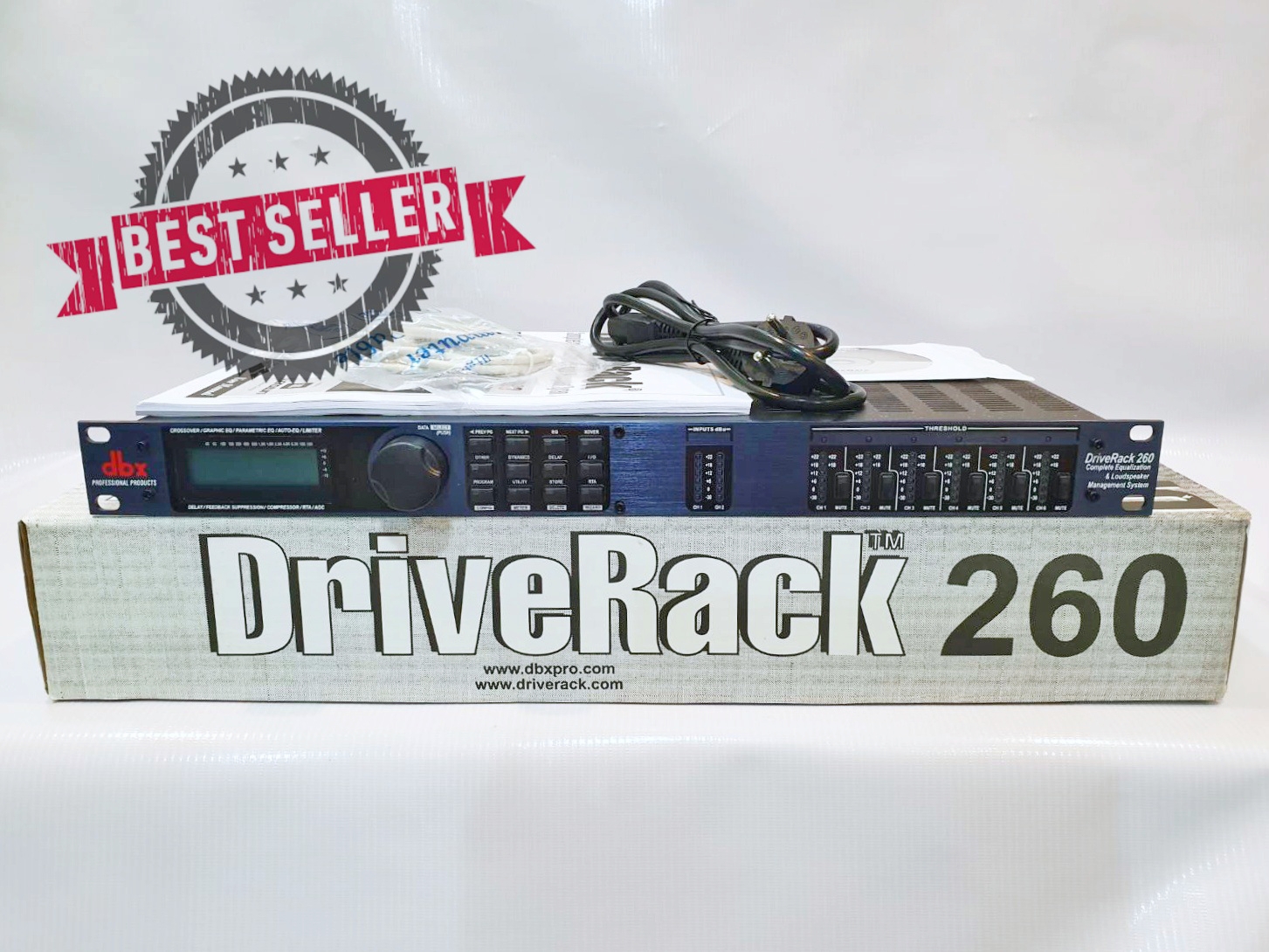 (ฟรีค่าจัดส่ง)DriveRack 260 ไดร์เวอร์แร็ค260รวมทุกฟังก์ชั่นจัดการระบบ ...