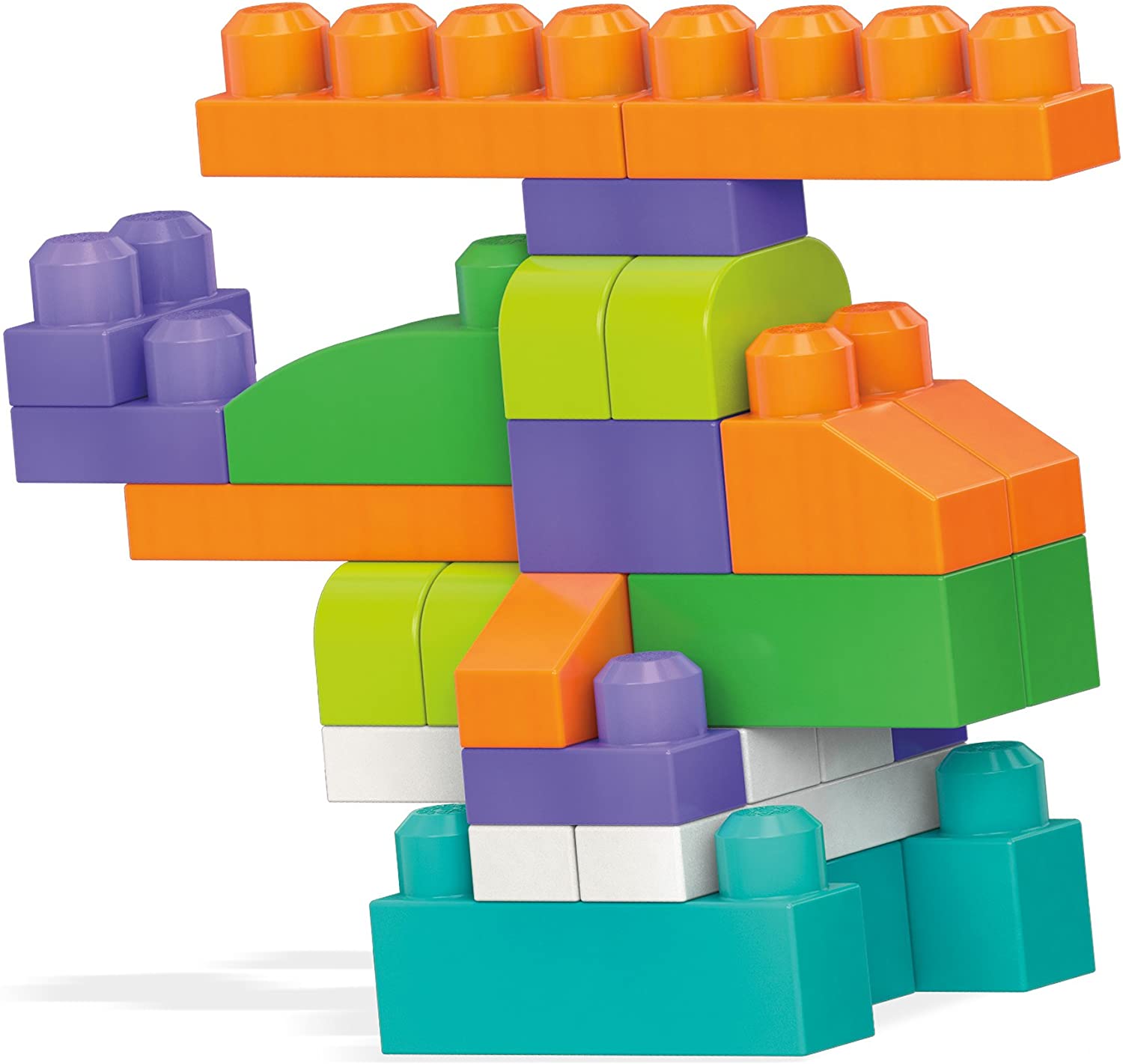 ตัวต่อเมก้าบล็อค Mega Bloks Building Basics Stack & Learn Math - Smallworldclub - ThaiPick