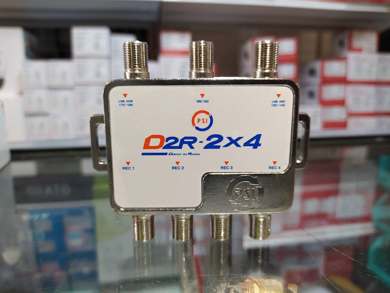 iDeaSaT ID-X2 EXTRA 5G FILTER + PSI MultiSwitch D2R-2x4 มีช่องต่อไป ...