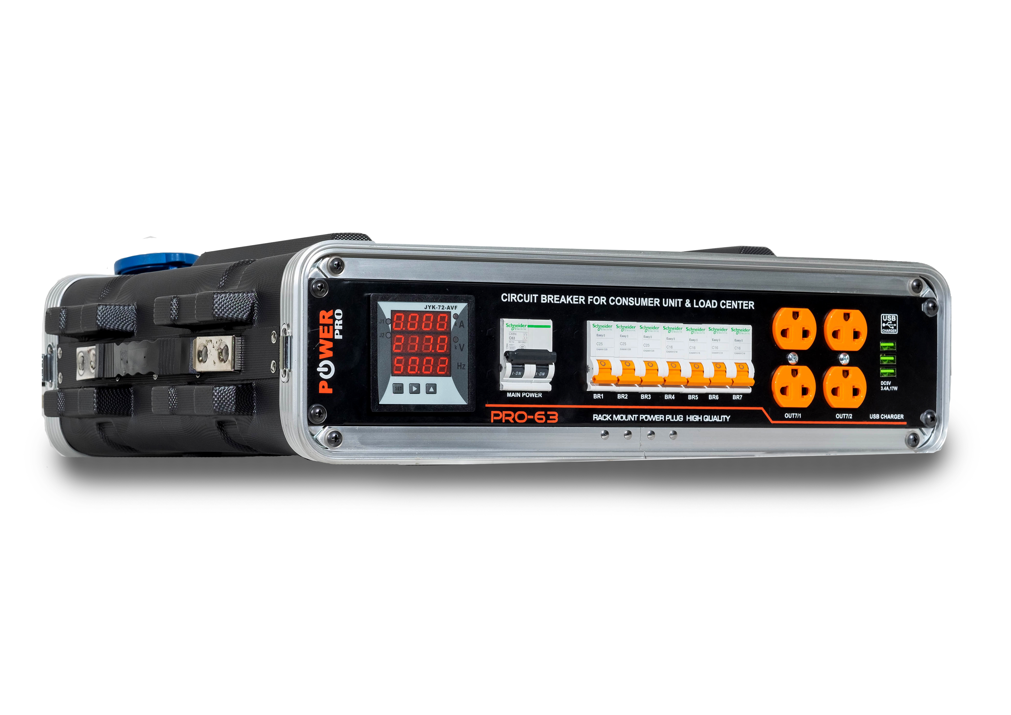 ชุดโหลดเซ็นเตอร์ ์ 63Aขนาด 2Us ดิจิตอลมัลติมิเตอร์ รุ่น Pro63 - HITECH ...