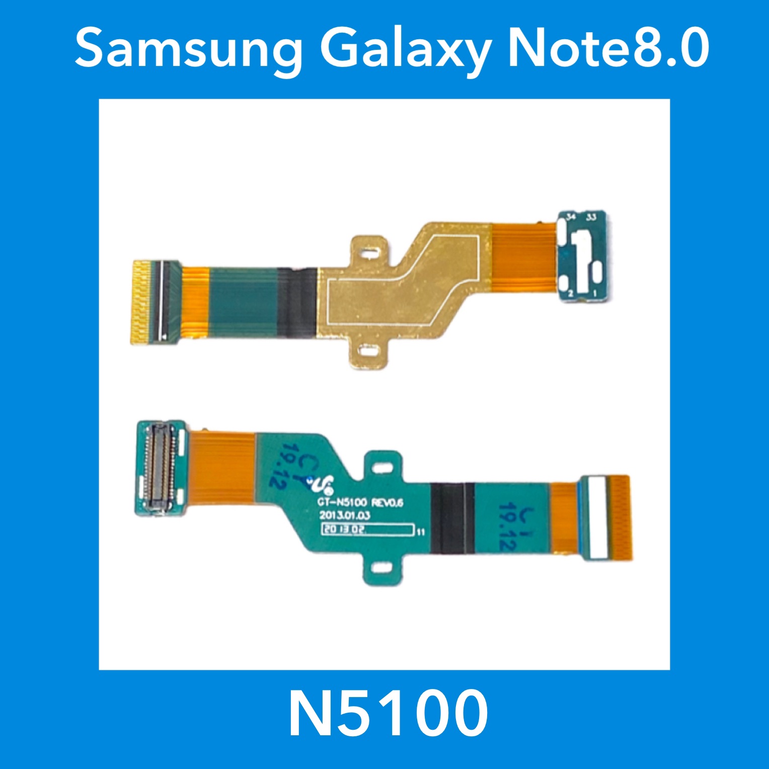 แพรหน้าจอ Samsung Galaxy Note8.0 (N5100) | แพรต่อบอร์ด | อะไหล่มือถือ ...