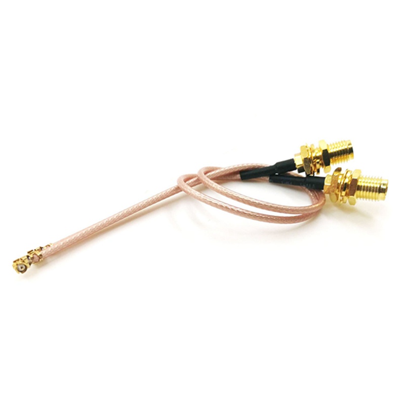 Pack of 4 RF U.FL(IPEX/IPX) Mini PCI to SMA Female Pigtail Antenna Wi ...