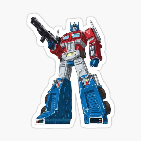 2 ชิ้นสองชิ้นตลก 2 pcs | optimus prime Sticker | Transformer ...