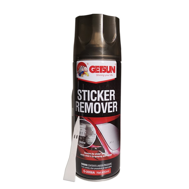 Getsun Sticker Remover 450ml สเปรย์ล้างคราบ สเปรย์ ล้างคราบกาว ลอกคราบ ...