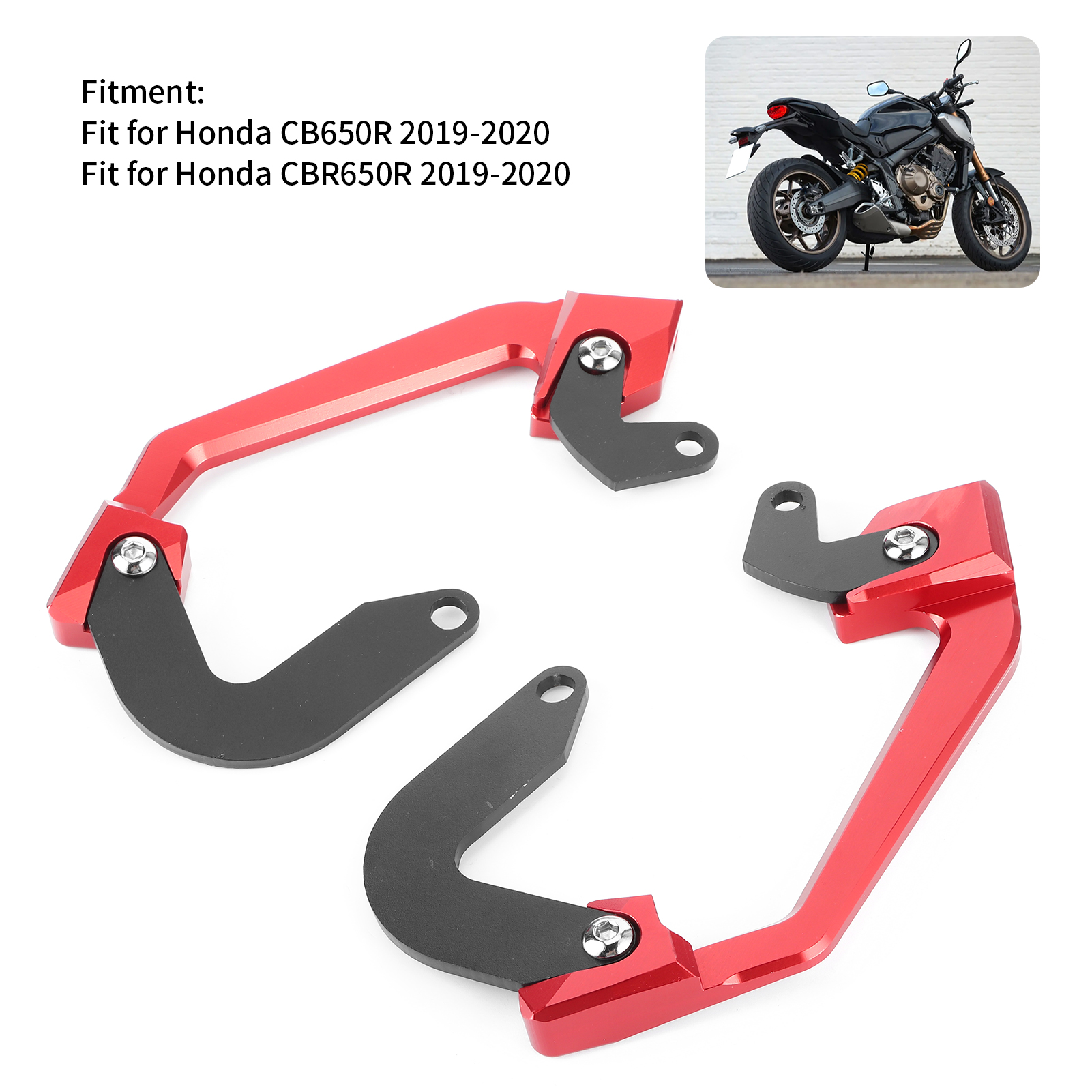 【ราคาพิเศษ】Motorcycle Rear Seat Grab Bar Passenger Handlebar Fit for ...