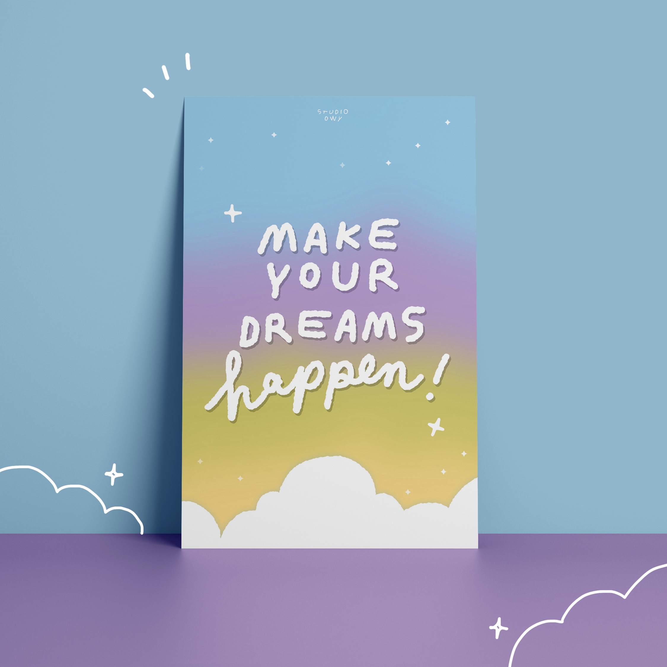 STUDIO.OWY : Quote Postcard 22 Designs - โปสการ์ดข้อความ | Lazada.co.th