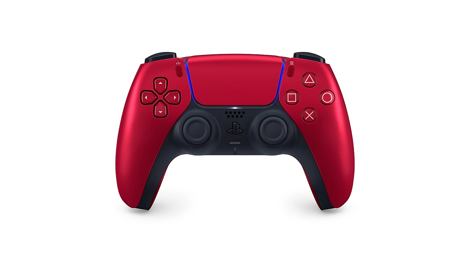 SONY PLAYSTATION GAMING JOY-CONTROLLER WIRELESS DUAL-SENSE VOLCANIC RED ...