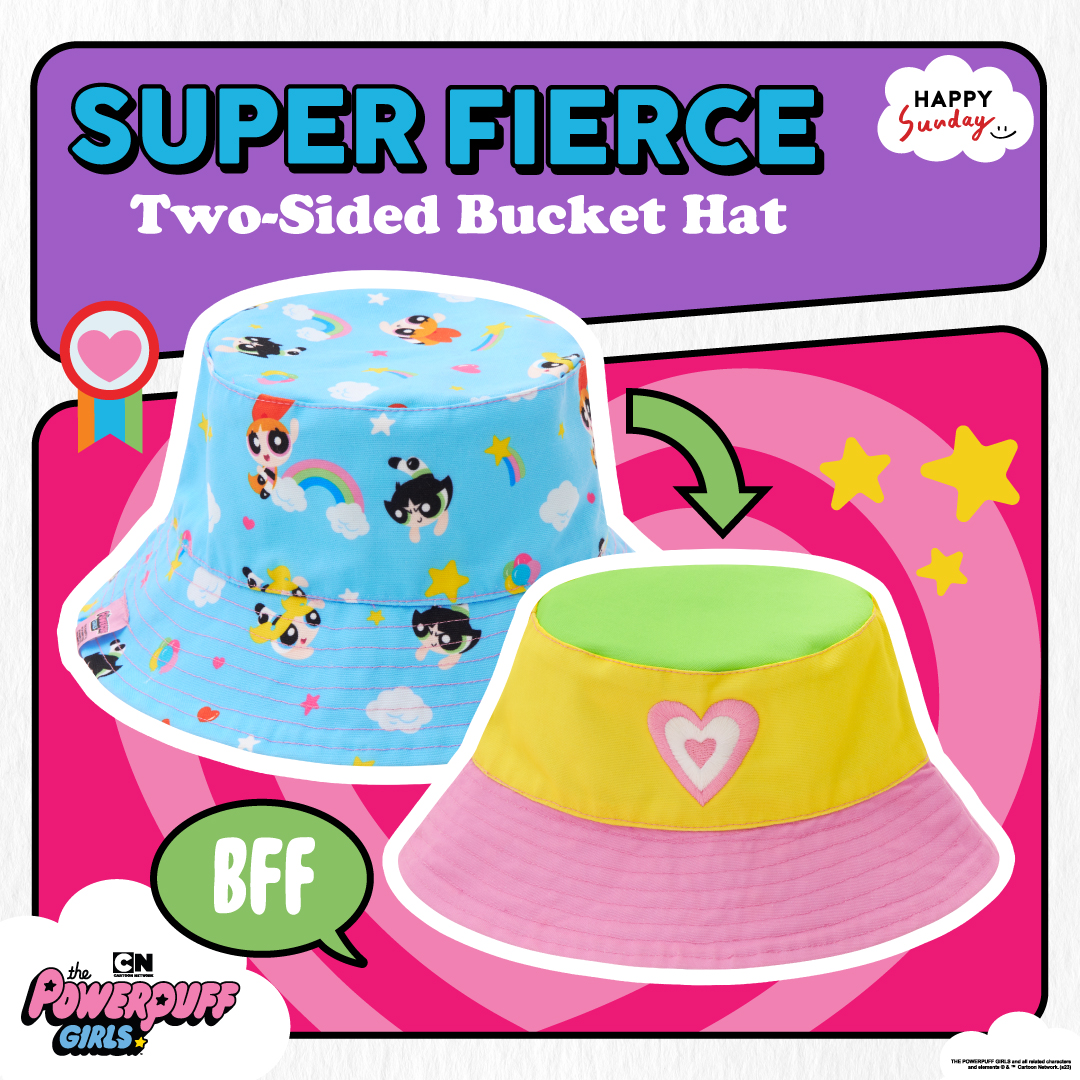 SUPER FIERCE Two-Sided Bucket Hat | Lazada.co.th