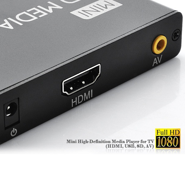 Mini Full HD 1080P Media Player for TV Multi Media Video Player ...