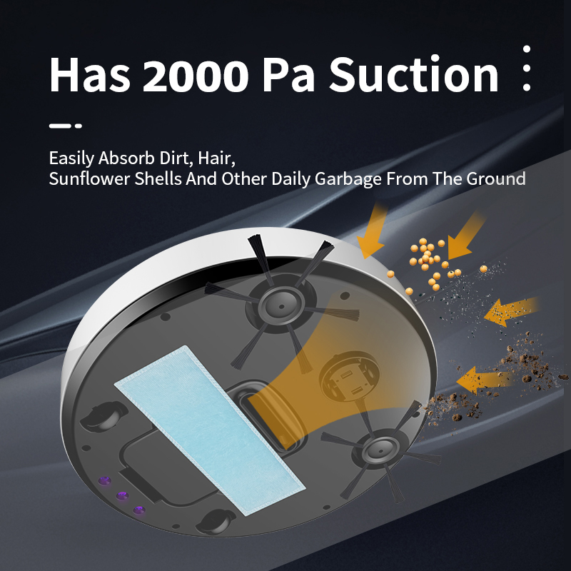 New Panasonic OB12 Robot Vacuum Mop 3C Cleaner Mop Sweeping and Mopping ...