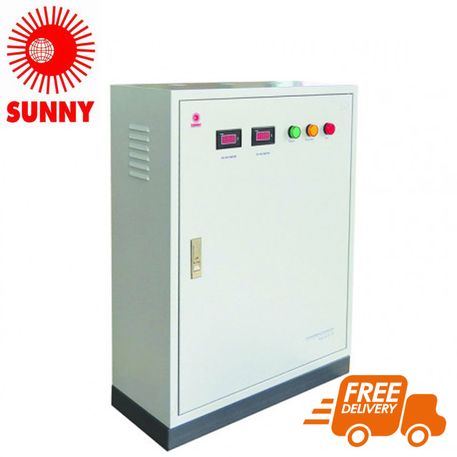 SUNNY Central Battery Control Unit 200 w. Battery 12V-26 Ah.x2 Back-up ...