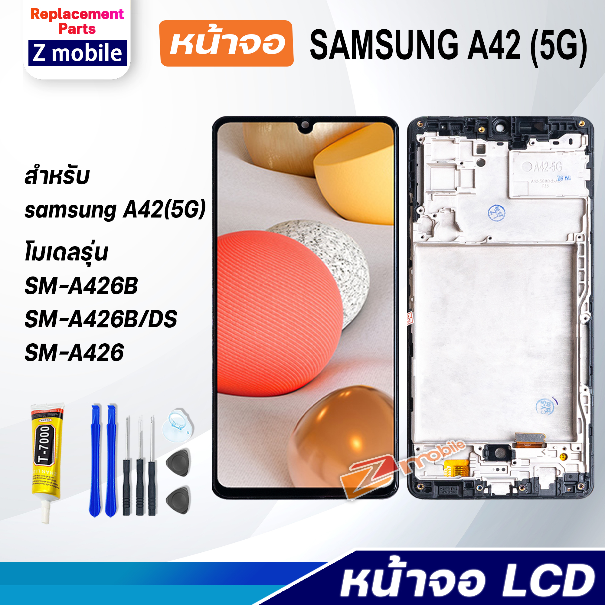 Z mobile หน้าจอ samsung A42 5G /A426B จอ จอชุด Lcd Display Screen Touch ...