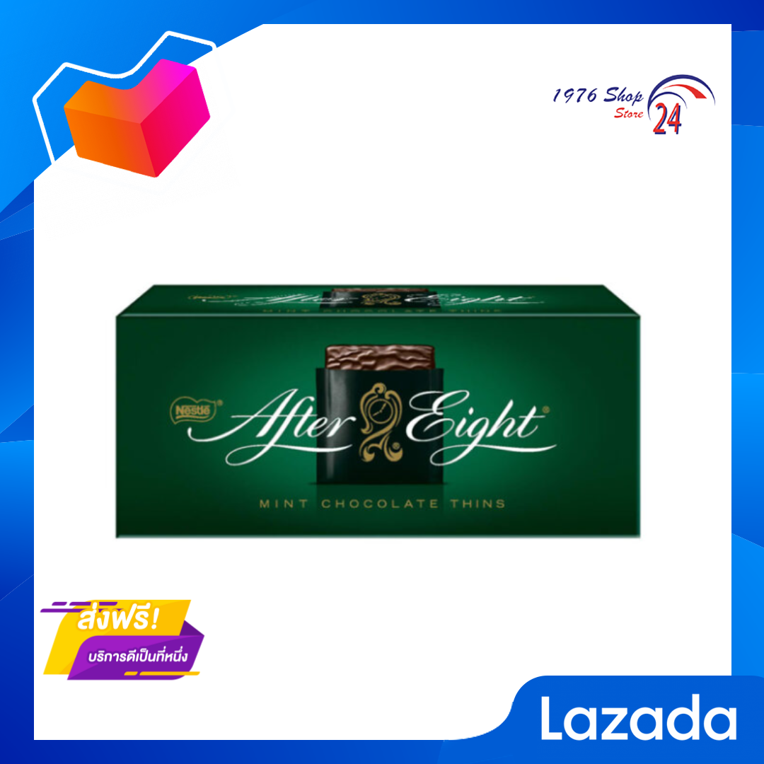 🌈โปรโมชั่น🌈 ส่งฟรี Nestle After Eight Mint Chocolate Thins 200g มีเก็บ ...