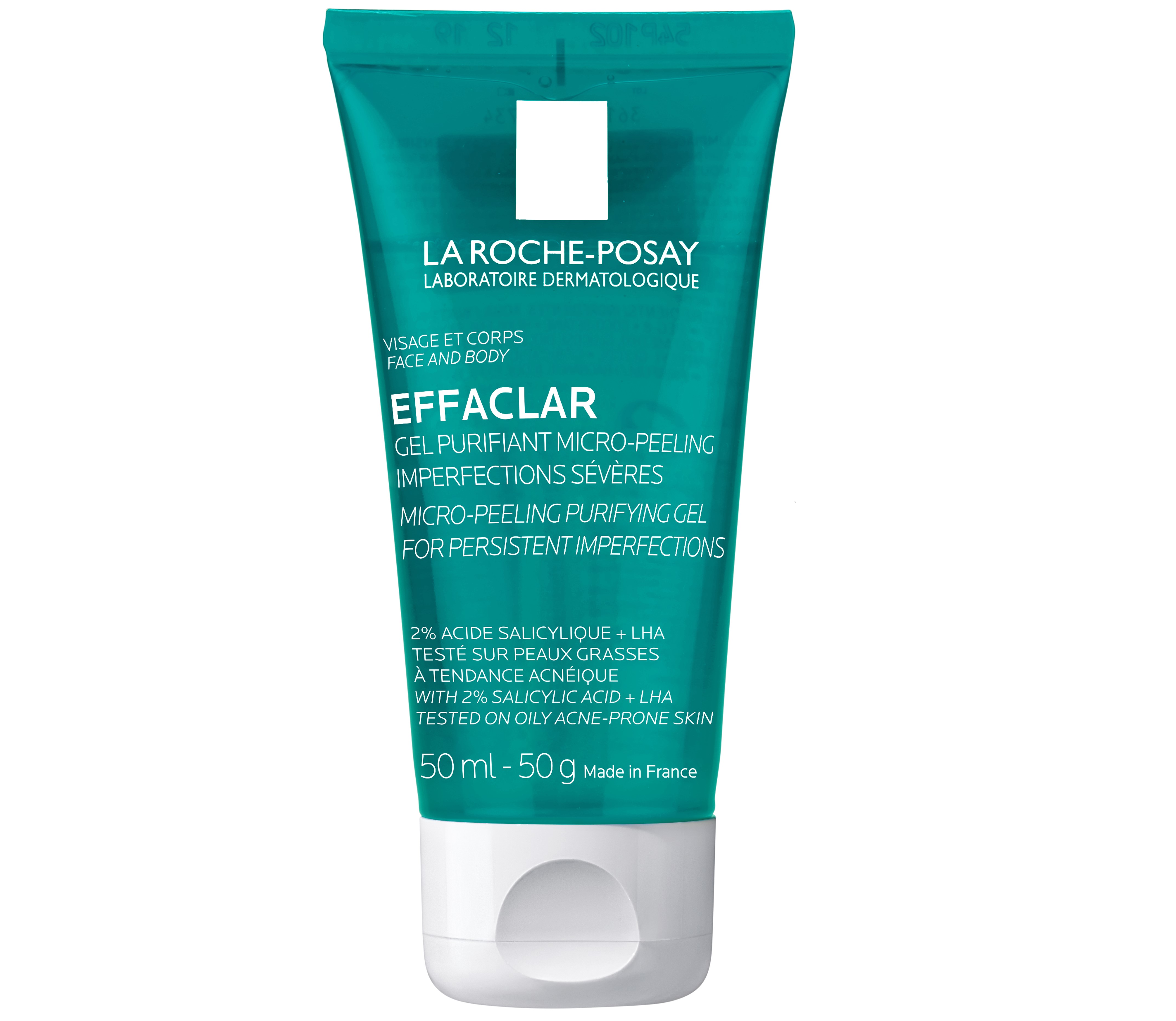 La Roche Posay - EFFACLAR MICRO-PEELING PURIFYING GEL (50ml.) เจลล้างหน้า | Lazada.co.th