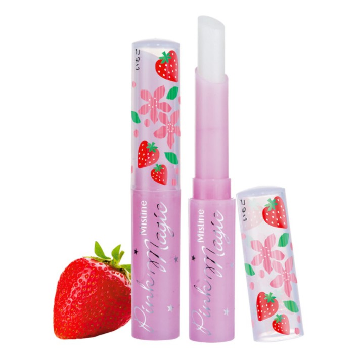 Mistine Pink Magic Lip Plus Strawberry ลิปมัน มิสทีนพิงค์เมจิกลิปซีบสต ...