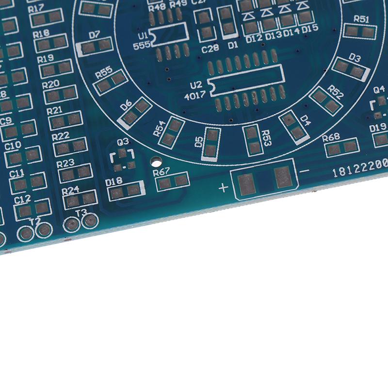 Qearl SMD rotating led smd components soldering practice board kit diy ...