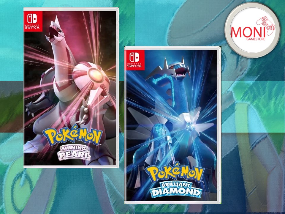 Pokemon Brilliant Diamond Shining Pearl Nintendo Switch game แผ่นแท้มือ ...
