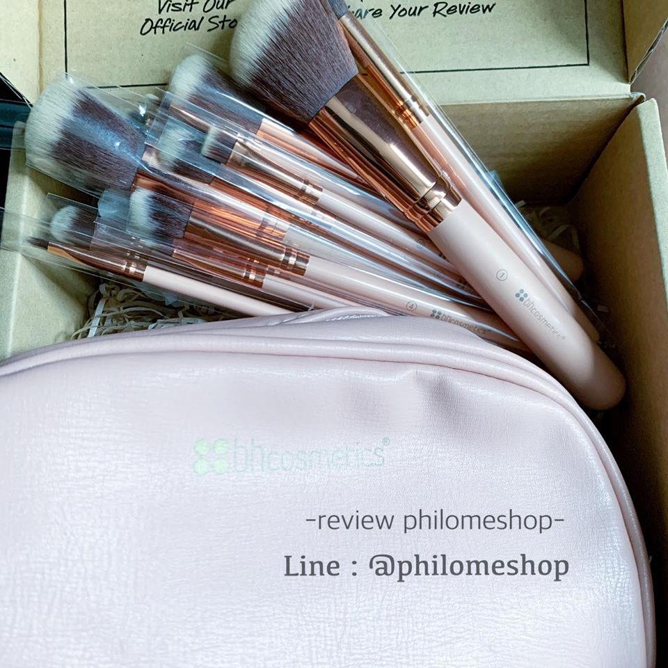 Philomeshop แปรงแต่งหน้าสุดชิค BH Cosmetics BH Chic 14 Piece Brush Set - Philomebrush - ThaiPick