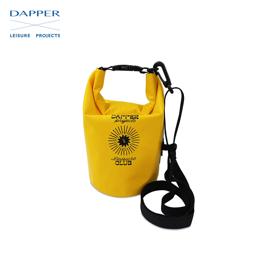 DAPPER x LEISURE PROJECTS กระเป๋ากันน้ำ Waterproof Dry Bag สีเหลือง - DAPPER - ThaiPick