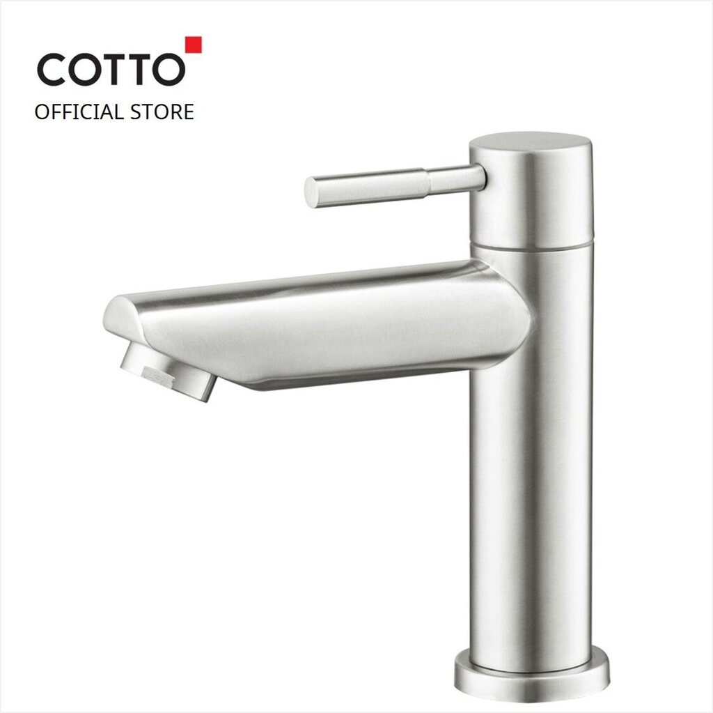 COTTO ก๊อกน้ำอ่างล้างหน้า รุ่น CT1266C54SA(HM) GEO Slim (SIZE S ...