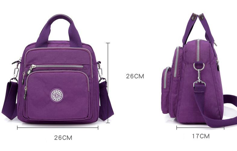 LR กระเป๋าสะพายไหล่ กระเป๋าถือ สำหรับสุภาพสตรี รุ่น CVW-J8909 Y (C4-084) WHB จากร้าน Lady ...