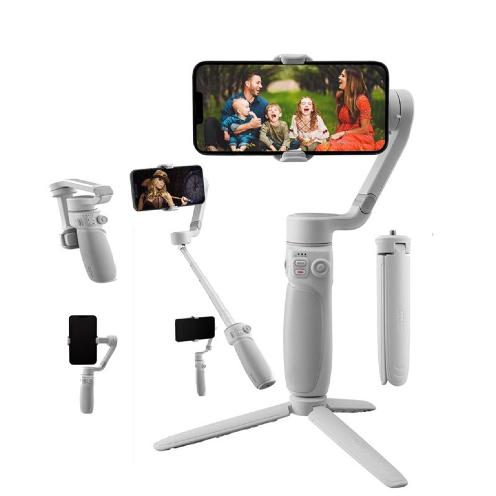 ZHIYUN Smooth Q4 (Combo) ไม้กันสั่น 3แกน Gimbal Stabilizer มาพร้อมไฟ LED สำหรับสมาร์ทโฟน รับ ...