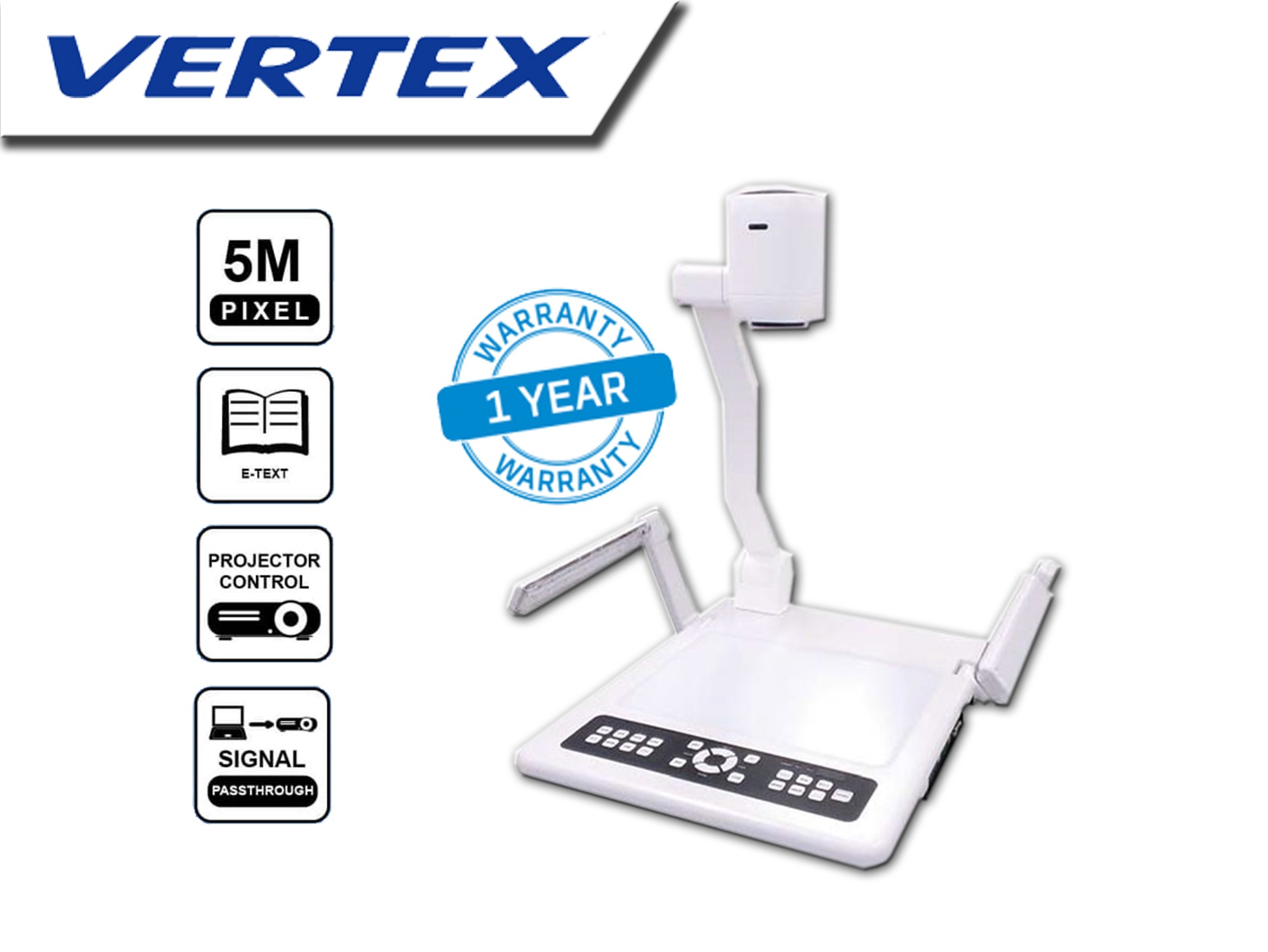 Vertex เครื่องฉาย 3 มิติ Visualizer รุ่น D-1420 - AAcom - ThaiPick