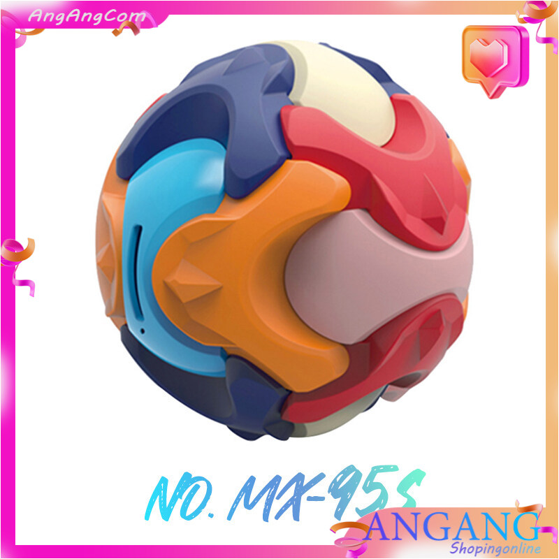 Puzzle Assembly Ball ลูกบอลสามมิติพร้อมทำกระปุกออมสินได้ ถอดประกอบใหม่ ...