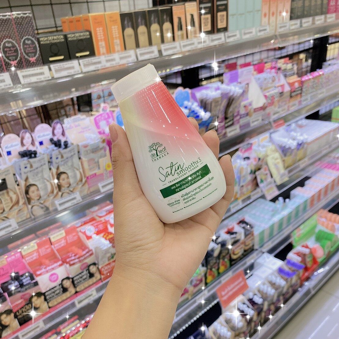 DE LEAF เดอ ลีฟ ทานาคา ซาติน สมูท ทรานซ์ลูเซนท์ พาวเดอร์ 30 กรัม. De ...