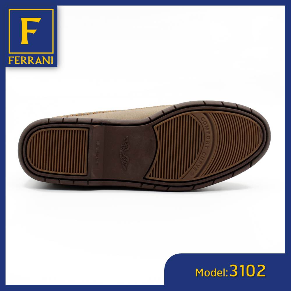 FERRANI รองเท้าลำลอง รุ่น3102 รองเท้าหนังแท้ พับได้ งอได้ ใส่สบาย ...