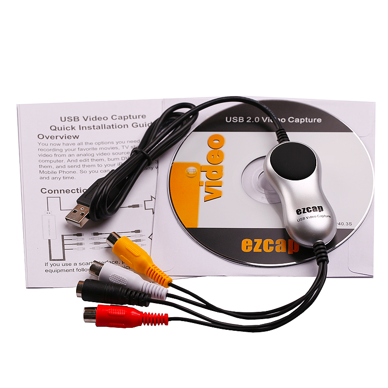 Old Video Tape DV Camera VHS Player DVD Analog Signal To Digital ...