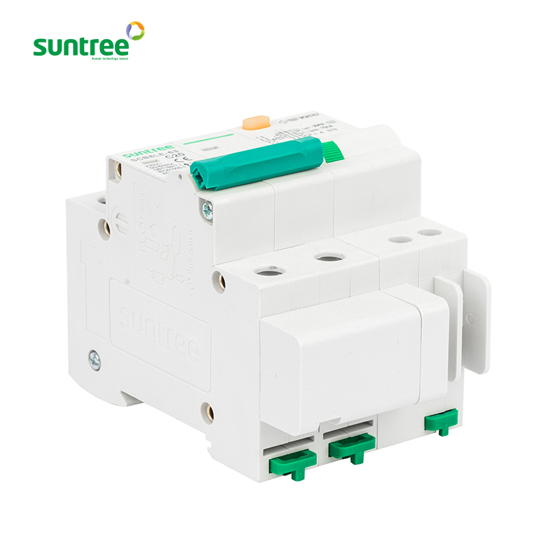 RCBO เบรกเกอร์ กันไฟดูด ตัดกระแสไฟรั่ว Suntree RCBO Breaker SCBBLE ...
