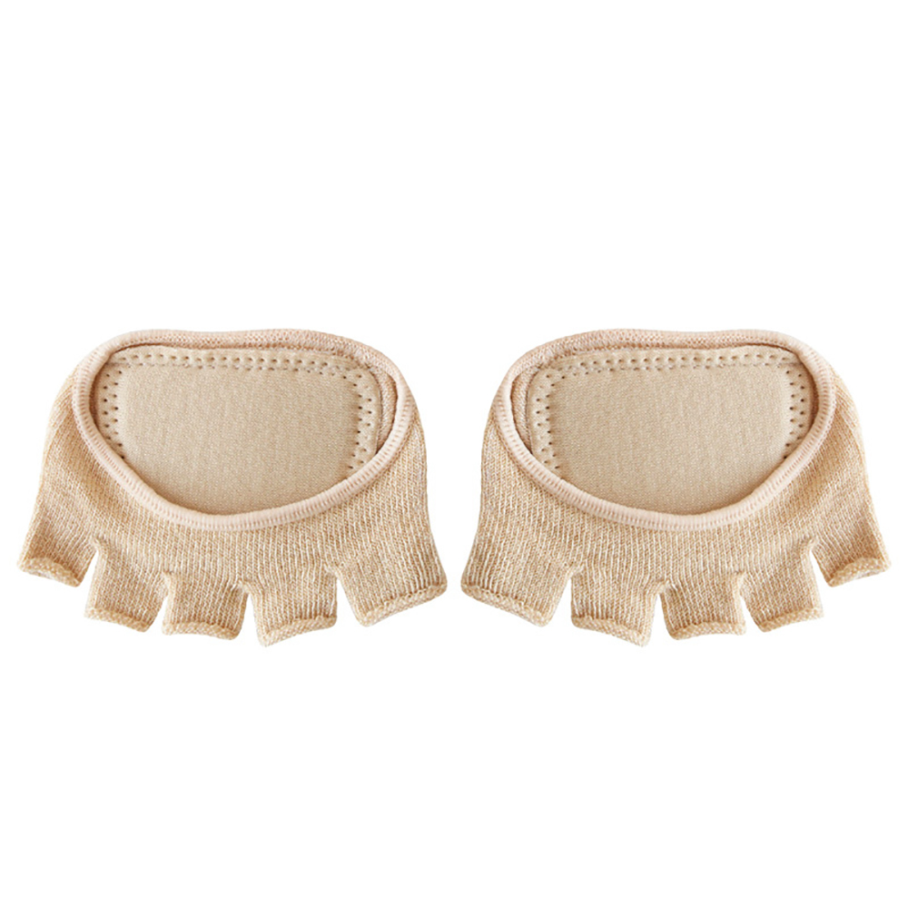 REEBO Foot Pad Half Foot Socks High Heels Girls Split Toe Sweat ...