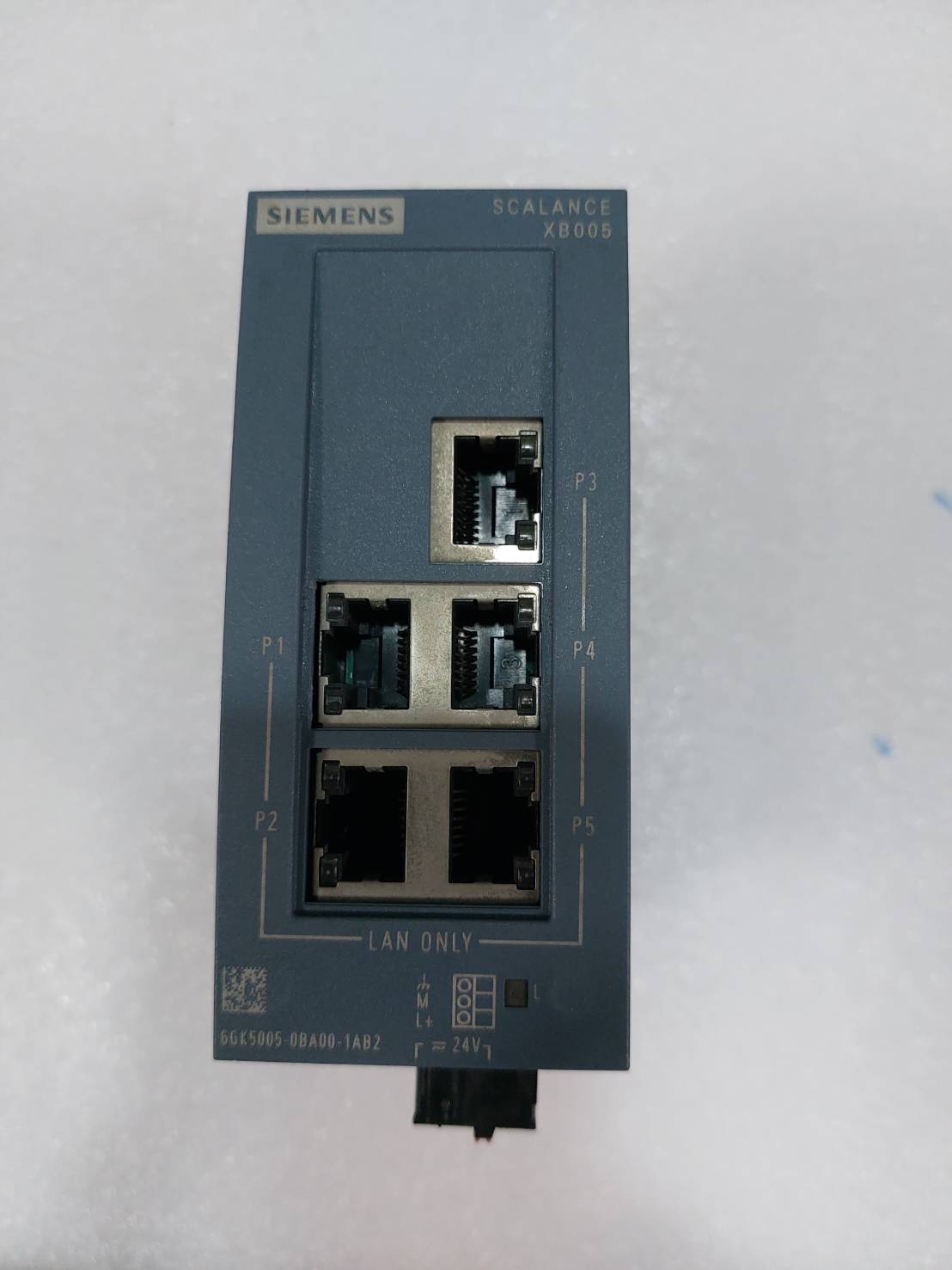 SIEMENS SCALANCE XB005 unmanaged Industrial Ethernet 6GK5005-0BA00-1AB2 ...
