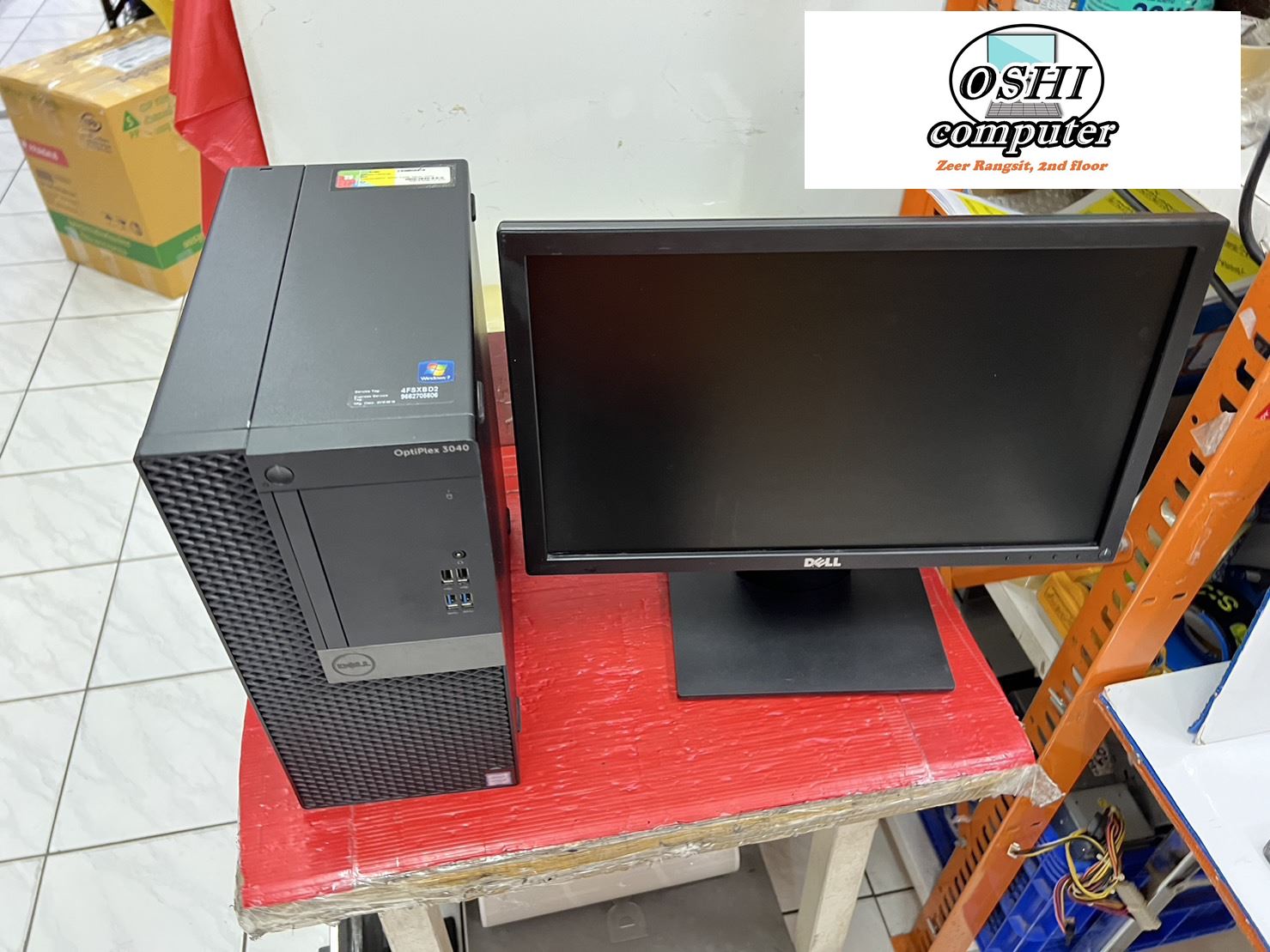 COMPUTER DELL OPTIPLEX 3040 MT CPU CORE i5 6500 3.2GHZ (Gen6)RAM 4GBHDD ...