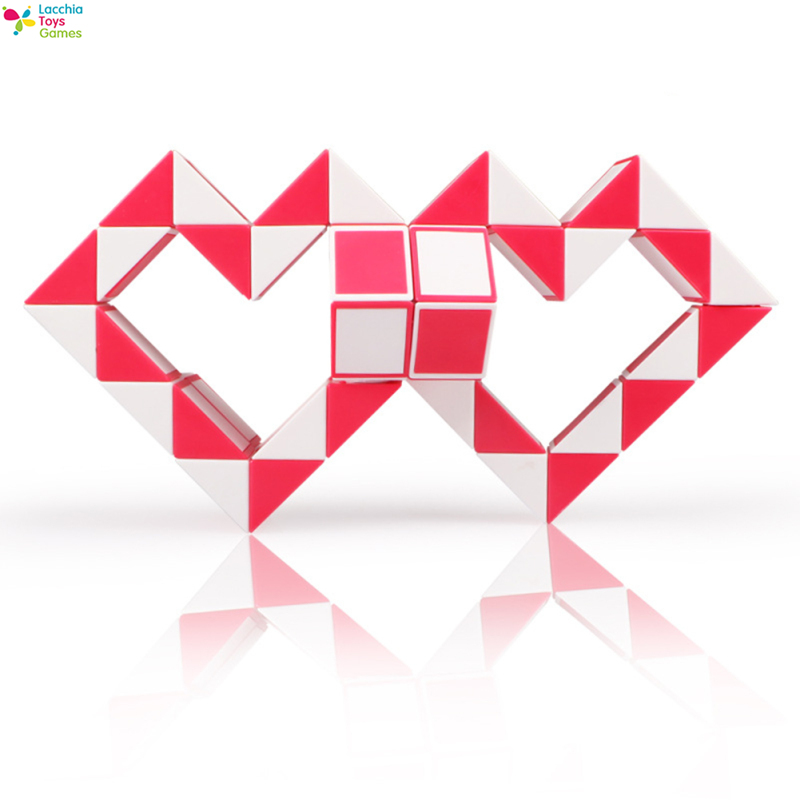 LTready stockQiyi 24 Segment Magic Rule Snake Cubes Elasticity Twist ...