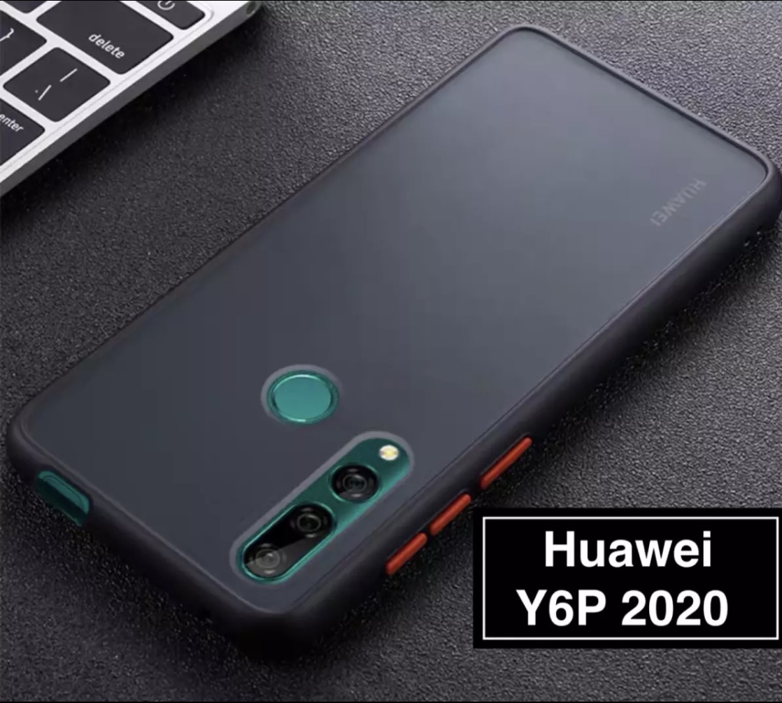 [ พร้อมส่ง ] Case Huawei Y6P 2020 เคสหัวเว่ย เคสกันกระแทก ปุ่มสีผิวขุ่น ...