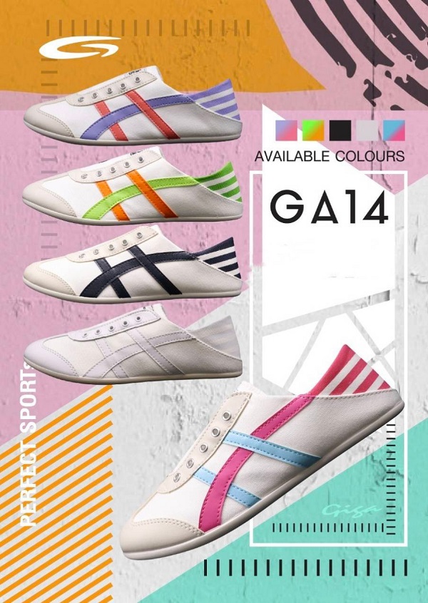 รองเท้าผ้าใบ GIGA รุ่น GA14 ไซส์ 36-41 | Lazada.co.th