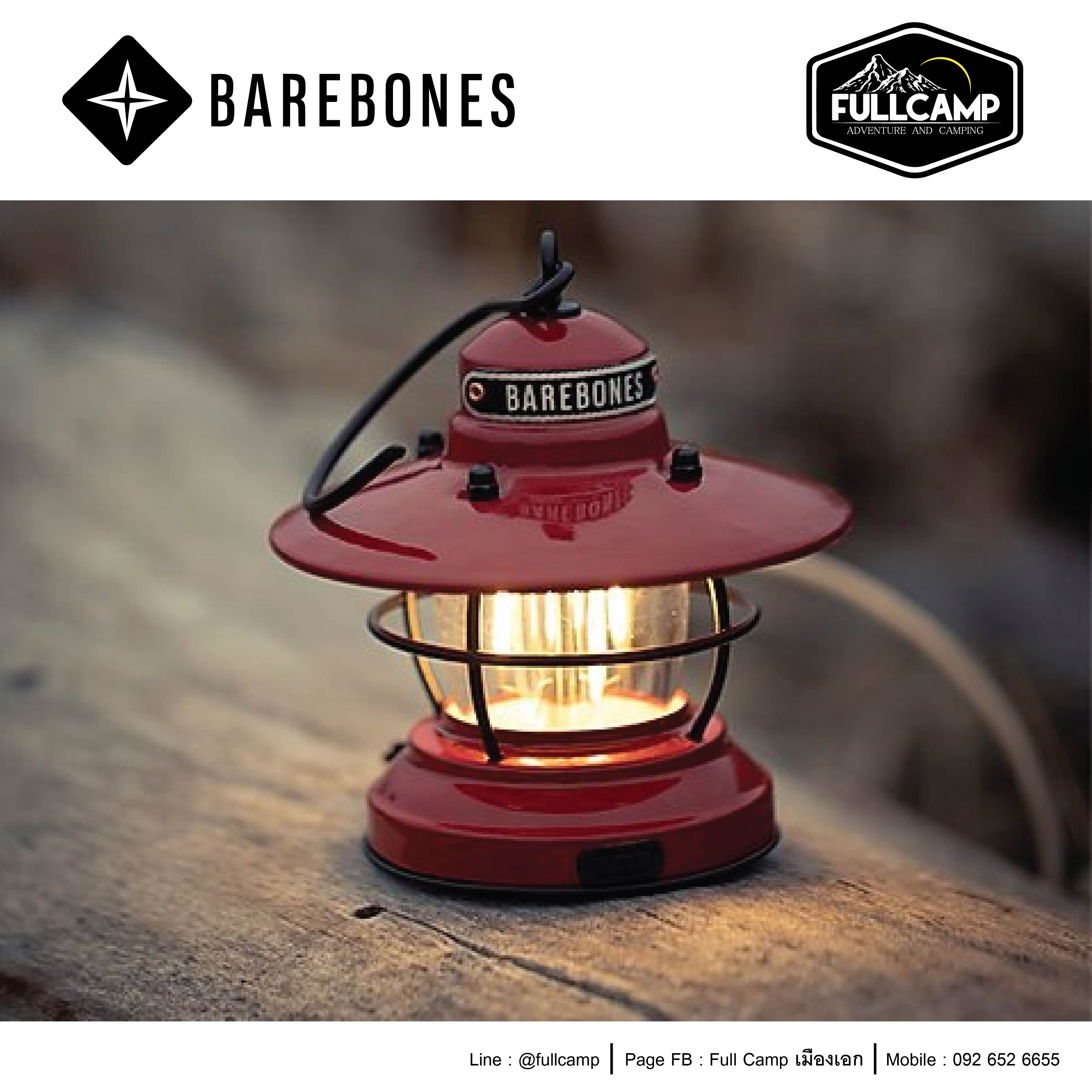 Barebones Mini Edison Red - Full Camp - ThaiPick